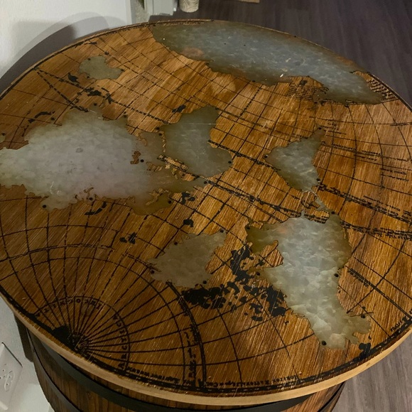 Custom Highboy Bar Table | Dining | Highend Highend Custom Made Barrel ...